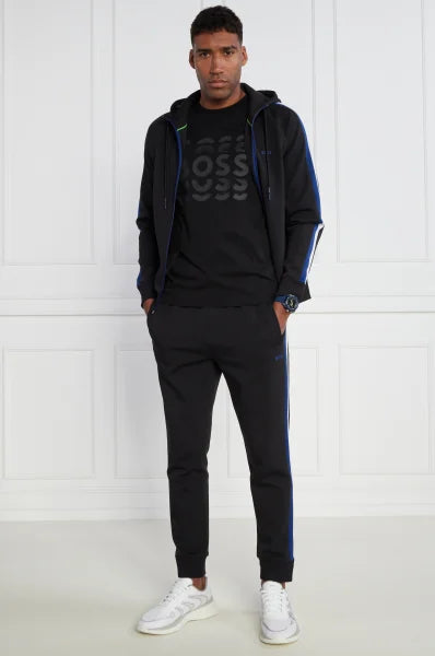Boutique Option-T-Shirt Hugo Boss de couleur Noir(Boss-50495735-002)-v2