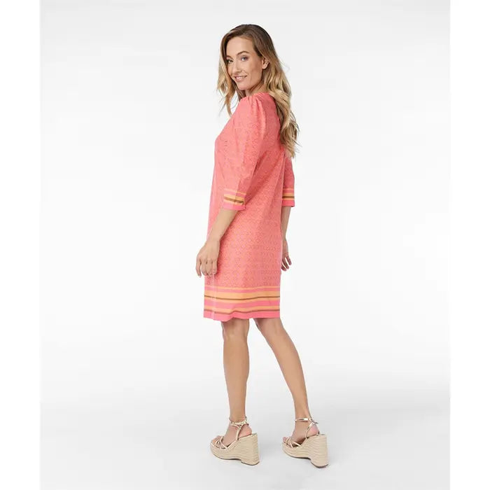 Robe Esqualo de couleur Corail – Boutique Option