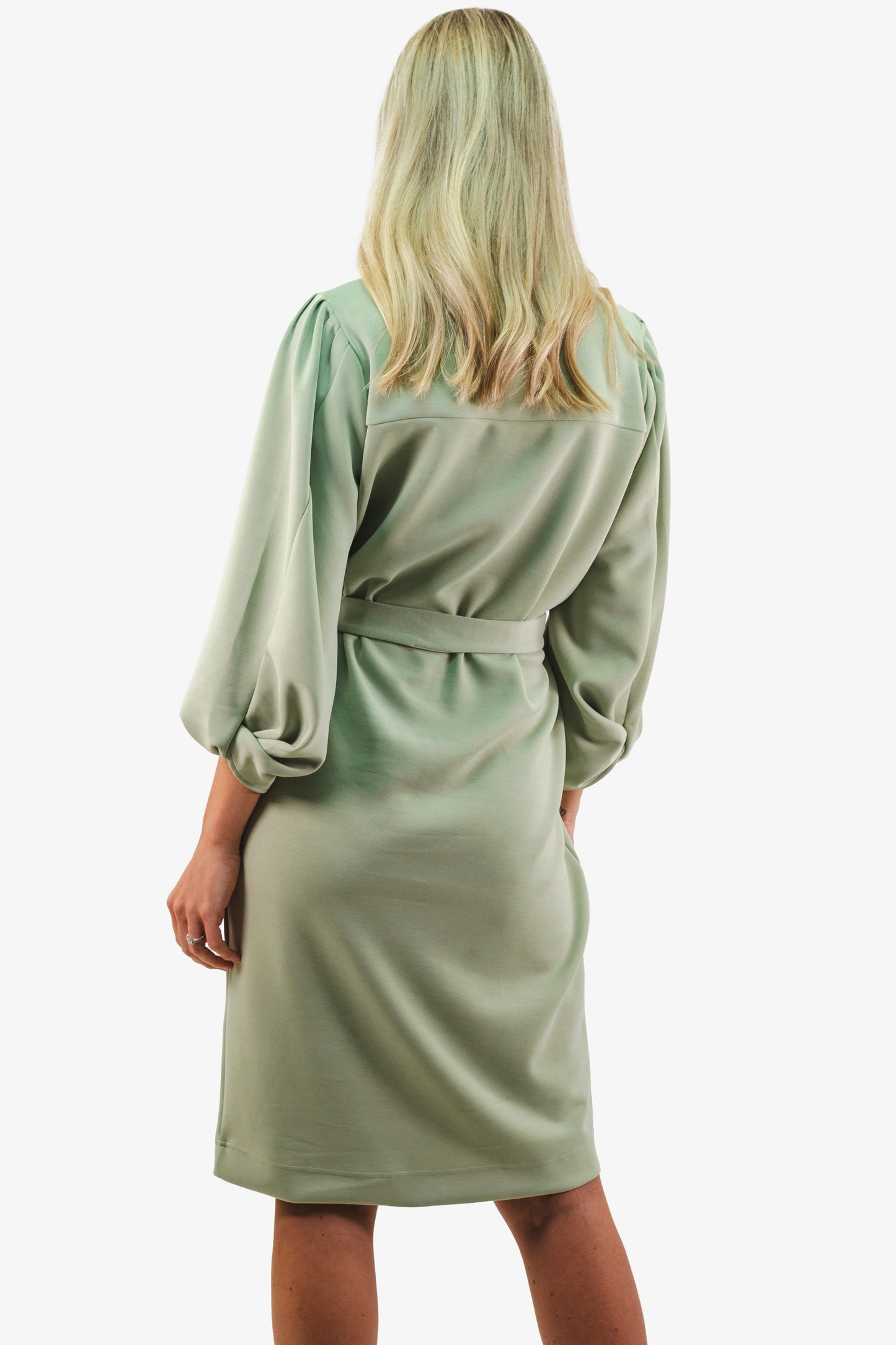 Robe Esqualo de couleur Pistache – Boutique Option