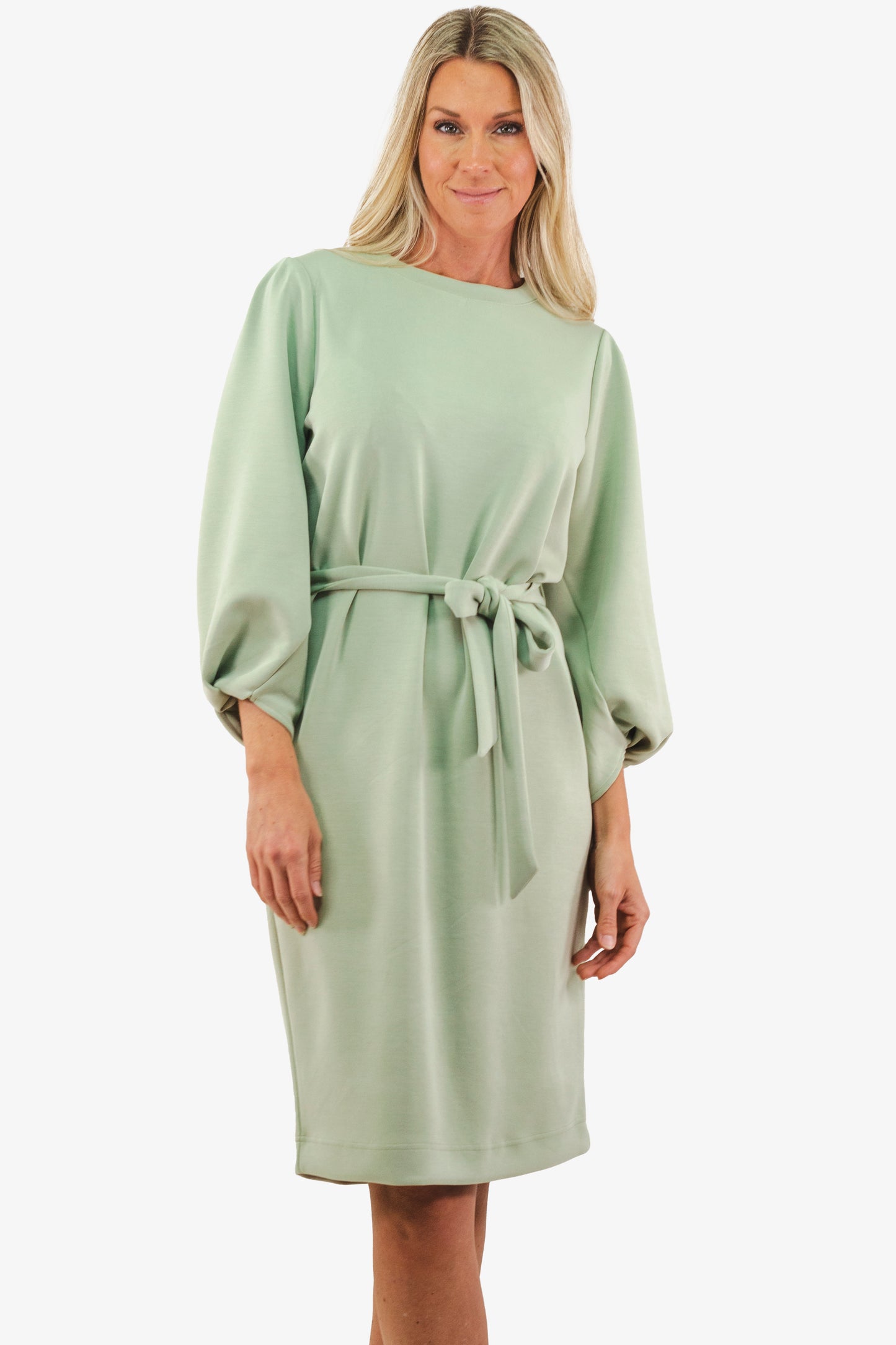 Robe Esqualo de couleur Pistache – Boutique Option