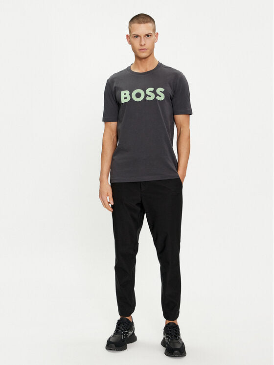 T-Shirt Hugo Boss de couleur Charbon – Boutique Option