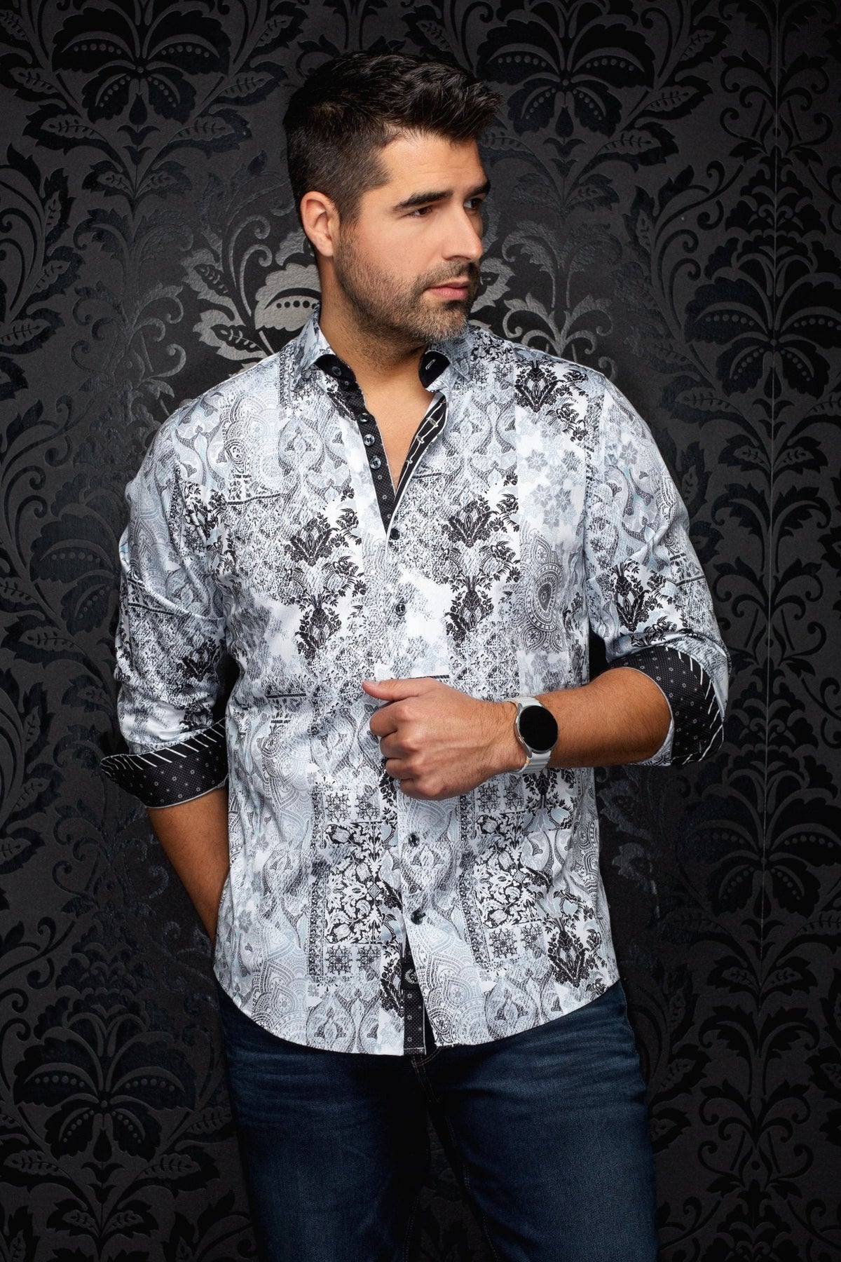 CHEMISE | CASCAIS de couleur Blanc – Boutique Option