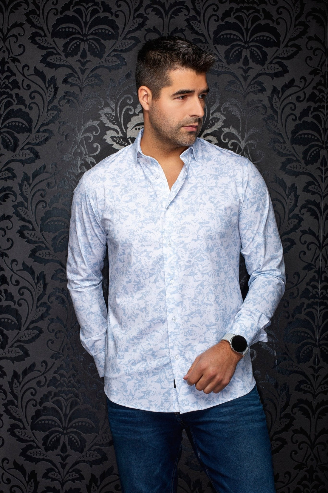 CHEMISE | TERRELL, Light Blue – Boutique Option