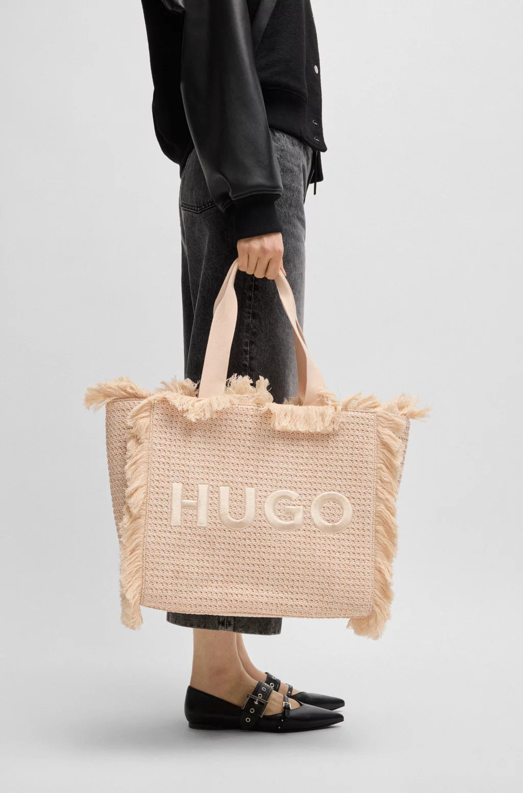 Hugo bag in Natural color – Boutique Option