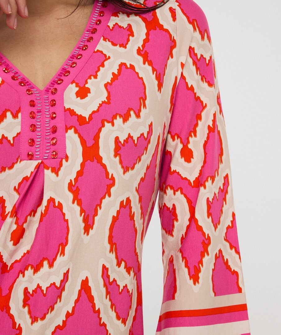 Robe Esqualo de couleur Rose – Boutique Option